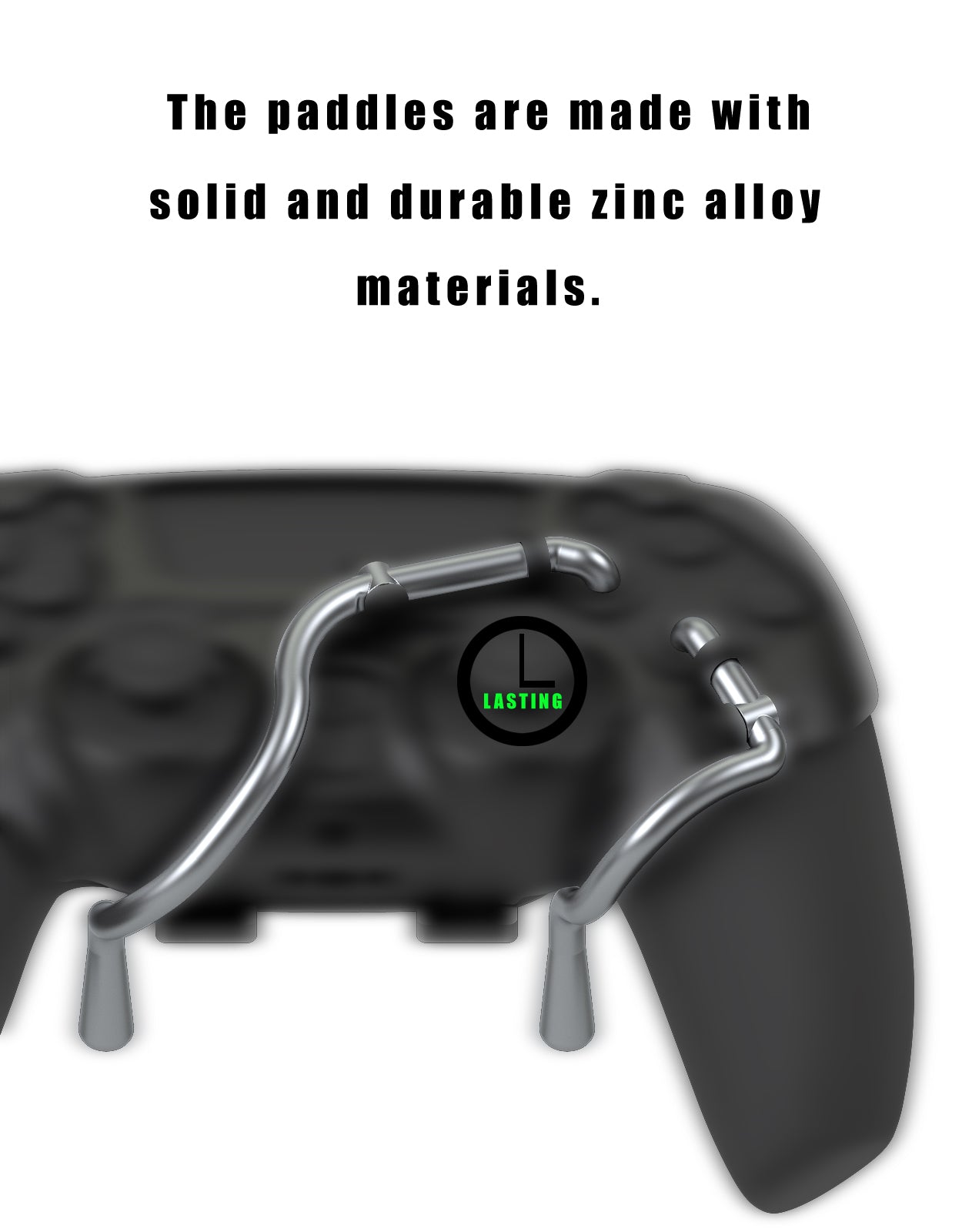Leverback PS5 DualSense Pro Controller Back Paddles Attachment ...